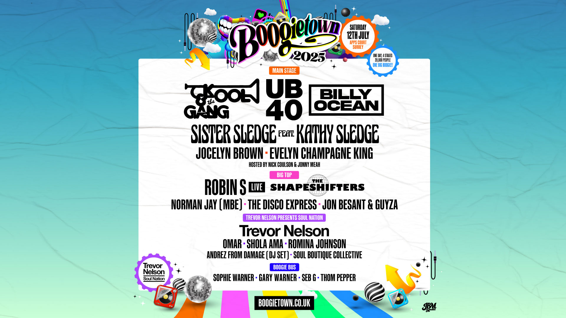 Tickets - Boogietown – 2026