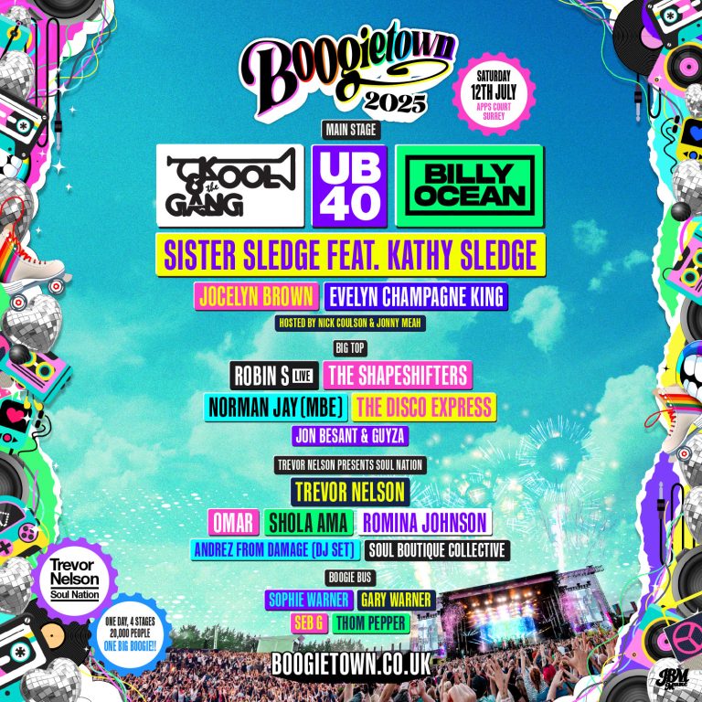 Lineup - Boogietown – 2026